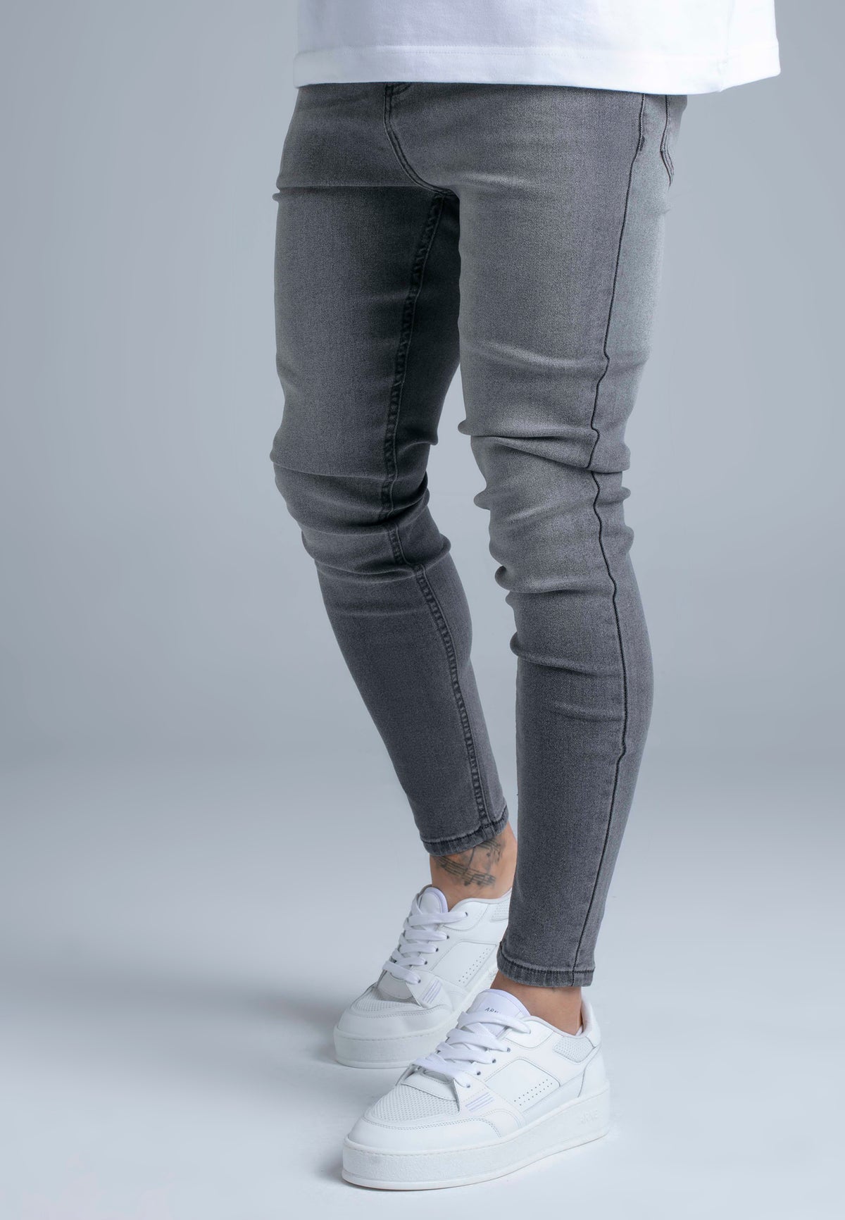 Cool Mens Grey Skinny Jeans Pictures